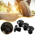 Motorcycle Mirror Hole Plug Screw Bolts: CNC Machined 6061 Aluminum ...