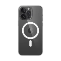 Apple iPhone 15 Pro Max Silicone Case with MagSafe - Black - Walmart.com