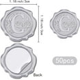 1 Box Adhesive Wax Seal Stickers Envelope Seal Decoration For Craft ...