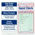 Gorilla Supply Guest Check Book, 3.4" x 6.73", Green, 1000 Single Part ...