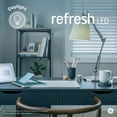 (2 bulbs) GE refresh LED A19 3-way Light Bulb, Energetic Daylight 5000K ...