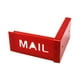 Plastic Front Mount Red Mailbox Flag for Brick, Stone Mailboxes | Mail ...