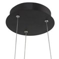 Possini Euro Design Helix Sand Black Ceiling Pendant Light 21" Wide ...