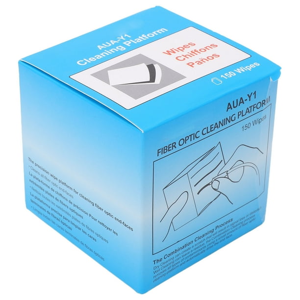 Fiber Optic Cleaner, Dust Free Fiber Optic Cleaning Wipe Rubber Pad ...