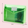 Warkul A4 Colorful File Folder with Label Pocket Horizontal Snap Button ... Warkul A4 Colorful File Folder with Label Pocket Horizontal Snap Button ...