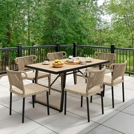 Walmart outdoor dining table set store