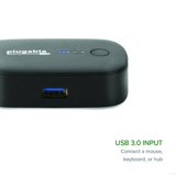 Plugable USB 3.0 Sharing Switch for One-Button Swapping of USB Device or Hub Between Two ...