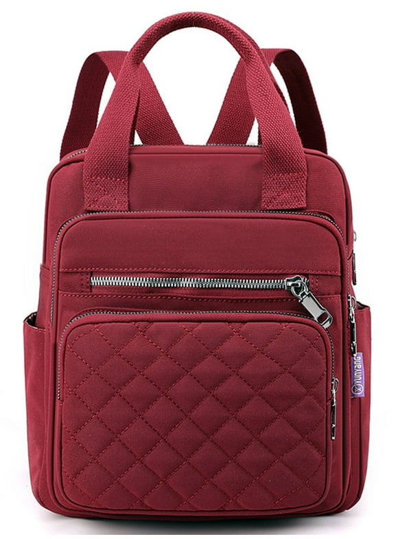 Quilted Small Backpack