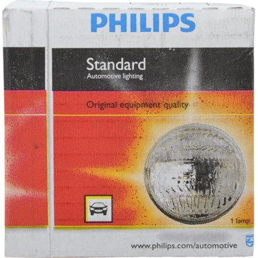 Philips Longerlife SeaLED Beam H4666Ll, 3 Contact Lugs, Clear, Always ...