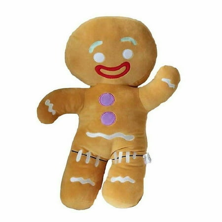 Shrek Adventure Gingerbread Man Gingy Plush Toys Soft Stuffed Animal K ...