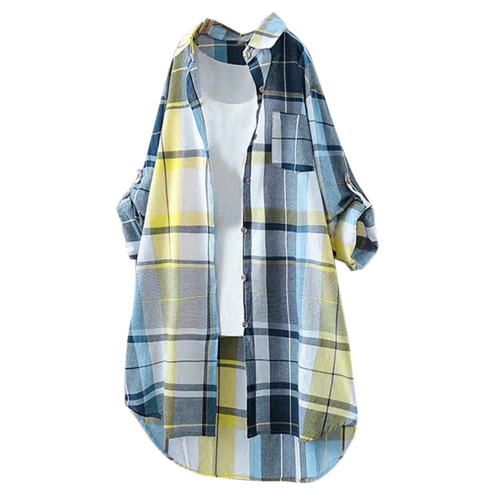 Click here for Ujnder Womens Striped Long Sleeve Shirt Cardigan L... prices