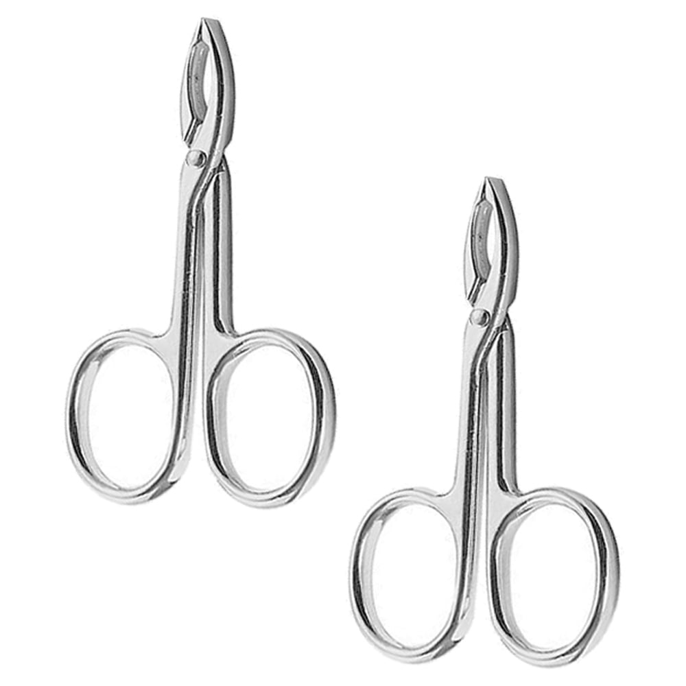 Eyebrow Scissors Tweezers, Scissors Handle Shaped Eyebrow Tweezers Clip ...