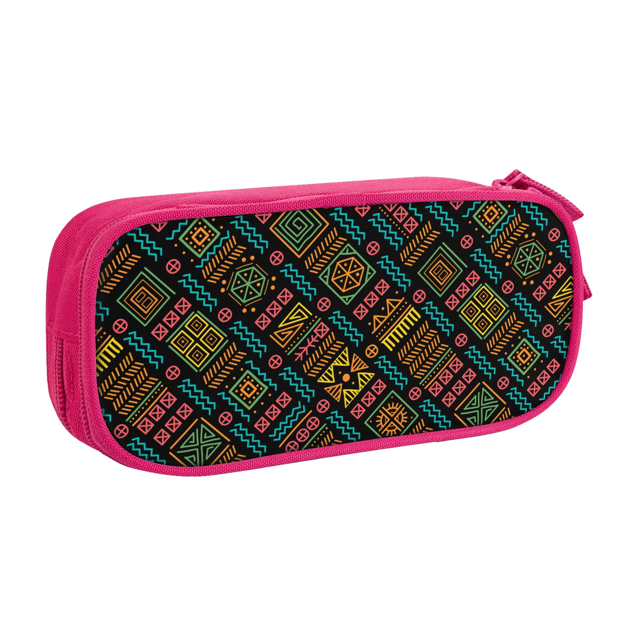 TEQUAN Large Capacity Pencil Case, Aztec Mayan Tribal Style Pattern ...