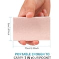 Moleskin Adhesive Pads for Feet - Blister Prevention Padding Foot ...