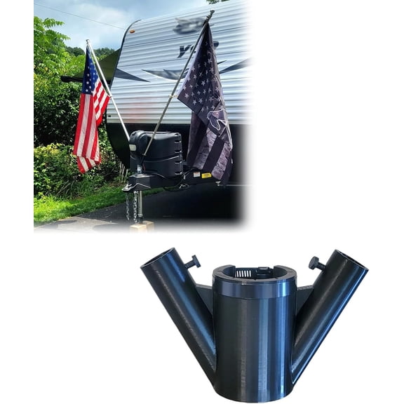 TG4THT-ESEWALAS Hitch Flag Pole Holder,Universal Flagpole Truck Flag ...