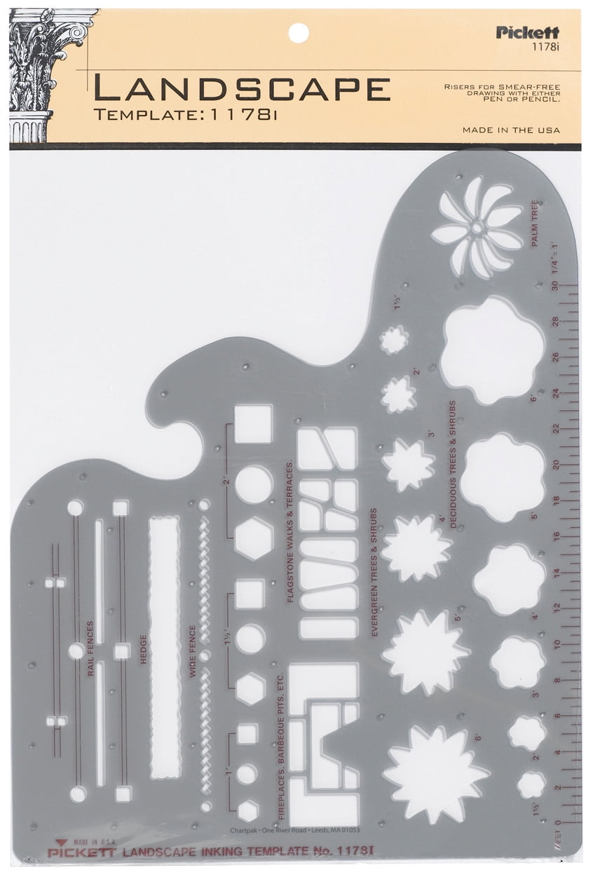 Pickett Landscaping Inking Template - Walmart.com