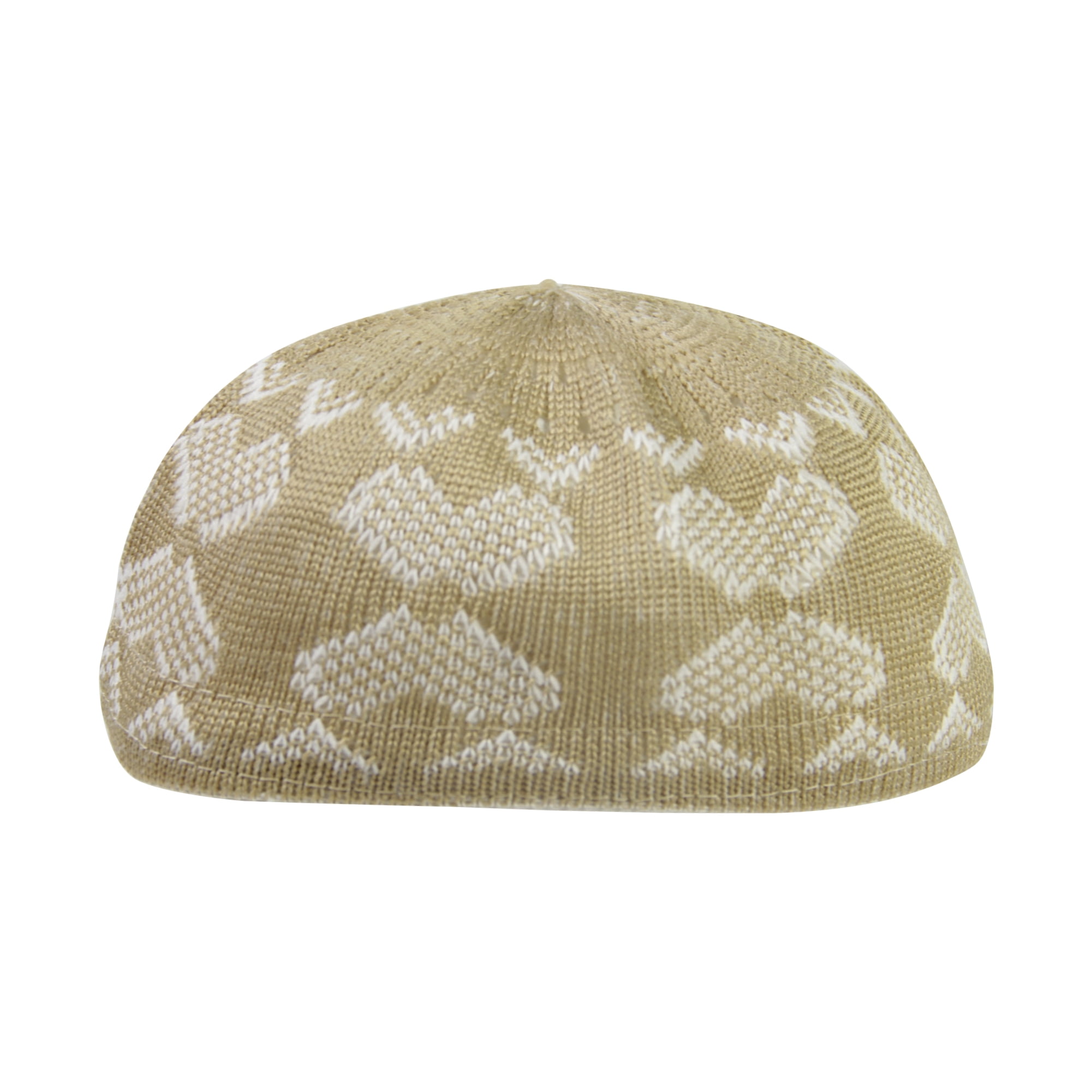 Tan Chevron Pattern Soft Washable Men's Kufi Hat Coofie Beanie - 21 ...