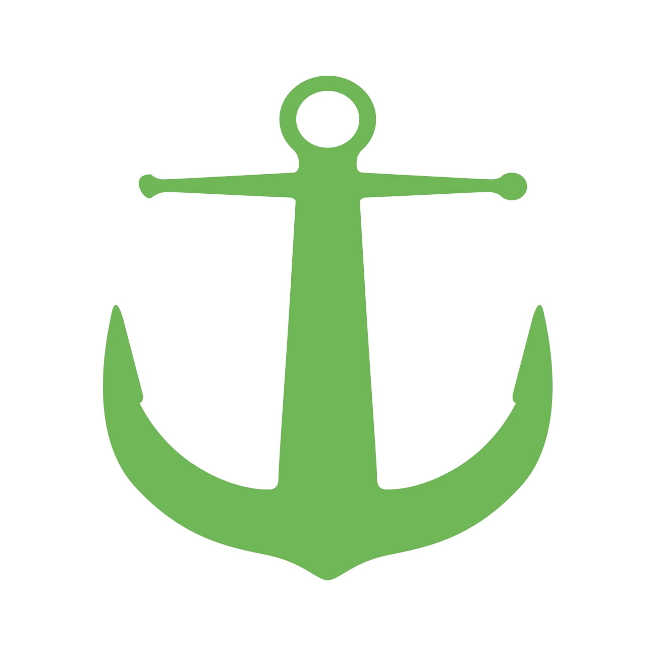 Boat Anchor Sticker Decal Die Cut - Self Adhesive Vinyl - Weatherproof ...