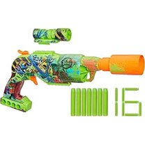Nerf Minecraft Creeper & Skeleton Mob 2-Blaster Pack, 8 Nerf N1 Darts ...