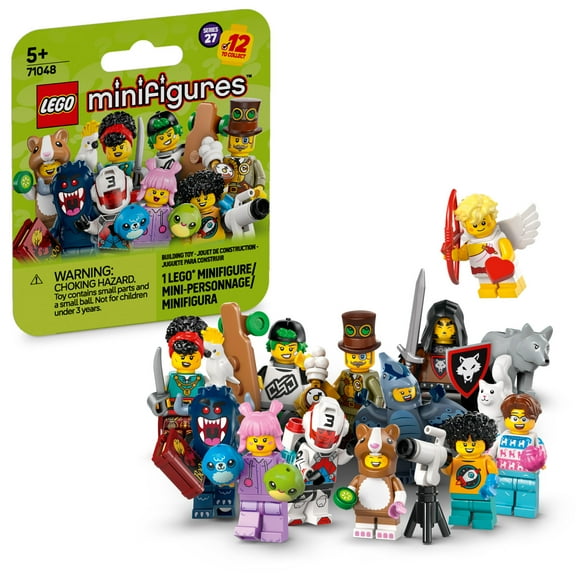 Open Box LEGO Minifigures Series 27 6 Pack - Multipack of Collectible ...