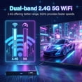 vSeeBox V6 Plus Android TV Box Travel Bundle with Keyboard Remote ...