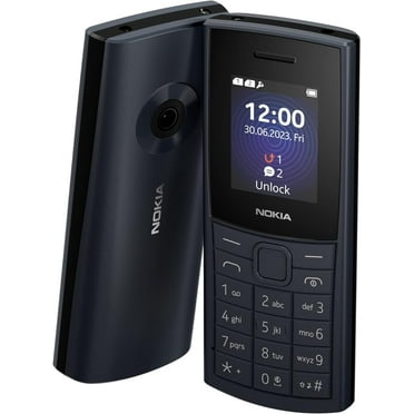 Consumer Cellular Nokia 2780, 8GB, Blue - Advanced Flip Phone with 5MP ...