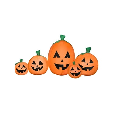 8' Pumpkin Patch Inflatable Halloween Decoration - Walmart.com
