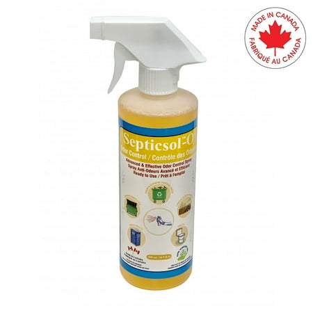 Septicsol "O" Odor Eliminator 4/ Pack multiporpose Disinfectant Liquid ...