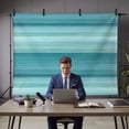 8x6ft Photo Backdrop, Teal Turquoise Aqua Ombre Soft Polyester Backdrop ...