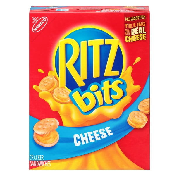 RITZ Bits Cheese Sandwich Crackers, 8.8 oz - Walmart.com