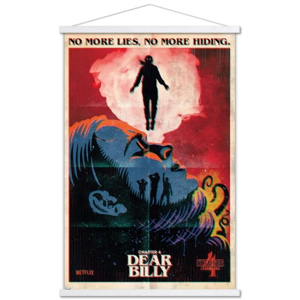 Netflix Stranger Things: Season 4 - Dear Billy Wall Poster with ...