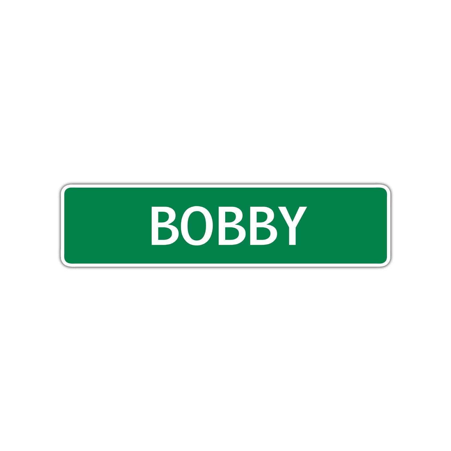 Bobby Boys Children Name Letter Printed Label Indoor Outdoor Unique ...
