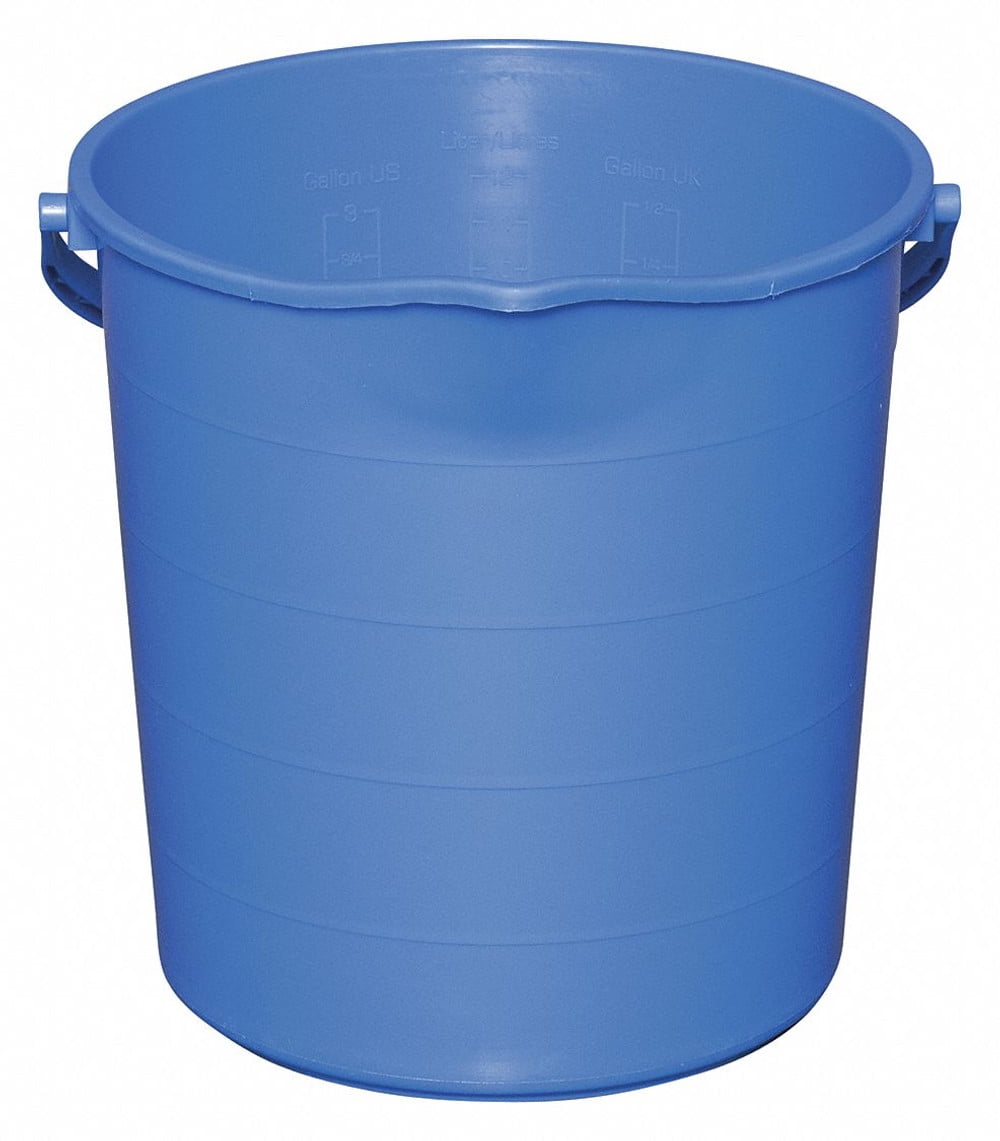 Tough Guy Bucket,3 gal,Blue 48LZ14 48LZ14 ZO-G6598748 - Walmart.com