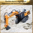 1:20 Inductive Infinite Rotation Remote Control Excavator, 11 Channel ...