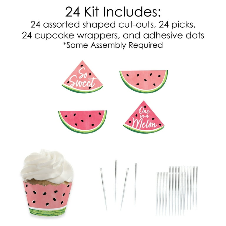 Watermelon Cupcake Liners