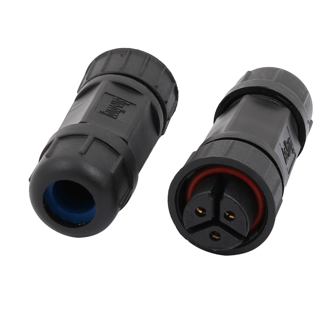 Unique Bargains 2 Pcs M19 Thread 3P Female Aviation Cable Connector ...