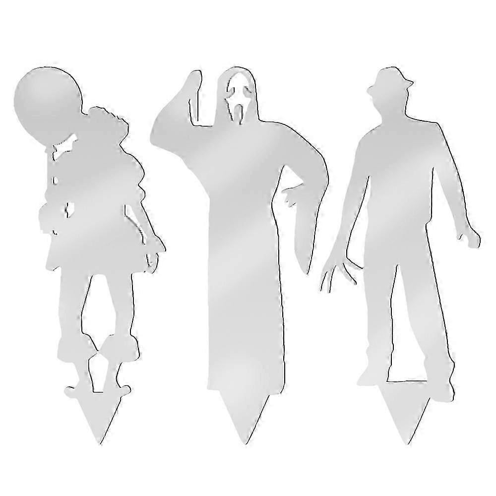 Halloween Horror Movie Character Witch Yard Signs with Stakes Scary ...