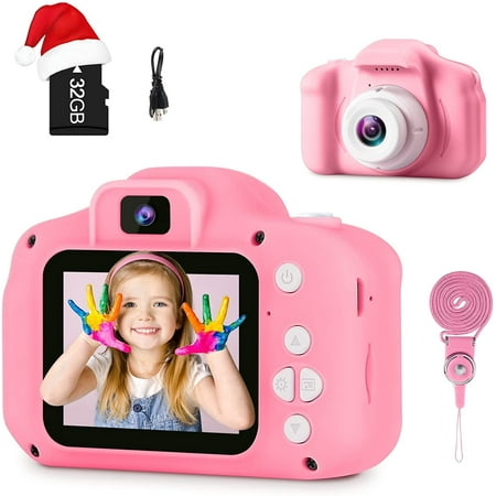 GKTZ Kids Camera, Children Digital Camera with 12MP Video Camcorder ...