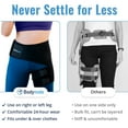 Bodymate Hip Brace for Sciatica Pain Relief | Compression Wrap for ...
