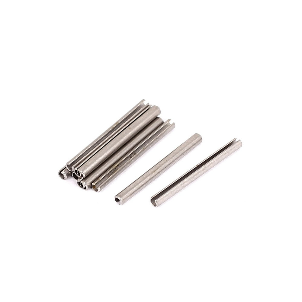 M2.5x30mm 304 Stainless Steel Split Spring Roll Dowel Pins Fasteners ...