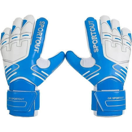 Soccer Goalie Gloves Goalkeeper Gloves With Fingersave And Double Wrist ...