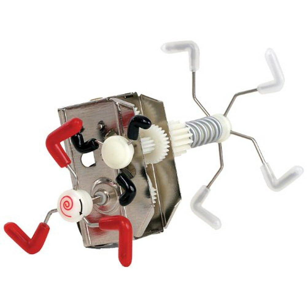 Kikkerland Skidum Metal Wind Up Toy, Assorted Colors our Choice ...