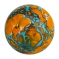 22mm (7/8") Cosmos Hand Made Art Glass Marble Toy Flower - Walmart.com