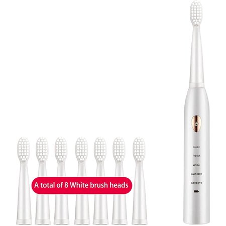 Electric Toothbru h, Adult Rechargeable Toothbru h, 5 Optional Mode and ...