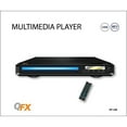 QFX VP109 Progressive Scan DVD Multi Media Player MP3 VCD CD CDR RW ...