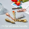 1pc DIY Scrapbook Brass Wax Seal Stamp Head Shell Golden 25x14mm ...