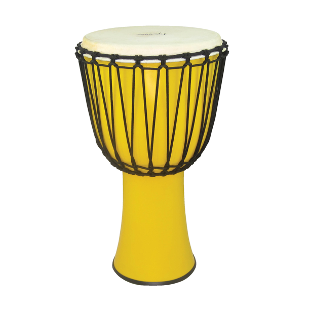12 FIBERGLASS ROPE TUNED DJEMBE YELLOW FINISH - Walmart.com