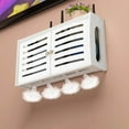 Bathroom Accessories Wireless Router Rack Living Room Wall-Mounted Wifi ...