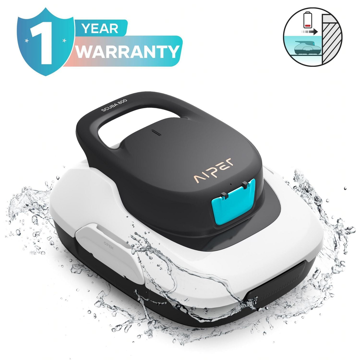 Click here for Aiper Scuba 800 Cordless Robotic Pool Cleaners For... prices