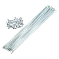 36pcs 14G J Bend Bicycle Steel Spokes 115mm 4.53" Cycle Spokes with ...